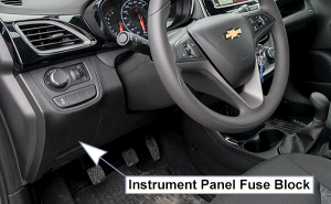 Fuse Box Diagrams Chevrolet Spark (M400; 2019-2022) - Fusesinfo.com