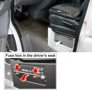 Fuse Box Diagrams Dodge Sprinter (2007-2010) - Fusesinfo.com