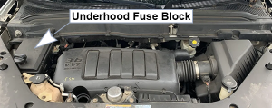 Fuse Box Diagrams GMC Acadia (2007-2012) - Fusesinfo.com