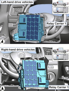 Fuse Box Diagrams Volkswagen Amarok (2016-2022) - Fusesinfo.com