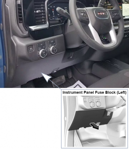 Fuse Box Diagrams GMC Sierra HD (GMT T1XX; 2024) - Fusesinfo.com