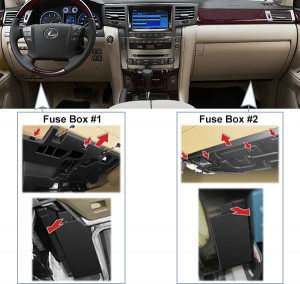 Fuse Box Diagrams Lexus LX570 (J200; 2012-2013) - Fusesinfo.com