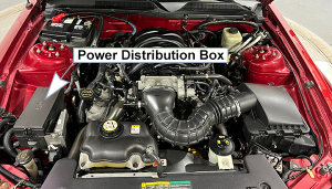 Fuse Box Diagrams Ford Mustang (S197; 2005-2009) - Fusesinfo.com