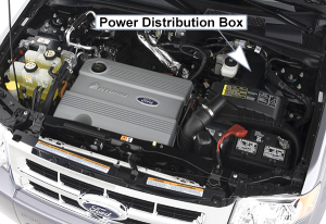 Fuse Box Diagrams Ford Escape Hybrid (2008-2012) - Fusesinfo.com
